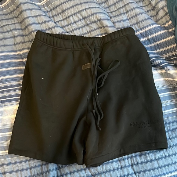 Essentials | Shorts | Essentials Fear Of God X Pacsun Black Shorts ...